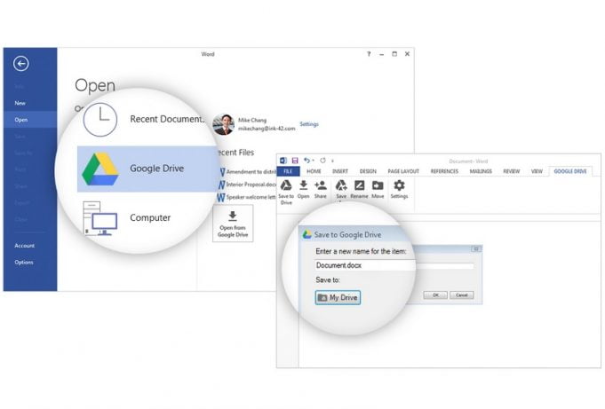 Google Drive tawar pemalam baharu untuk Microsoft Office