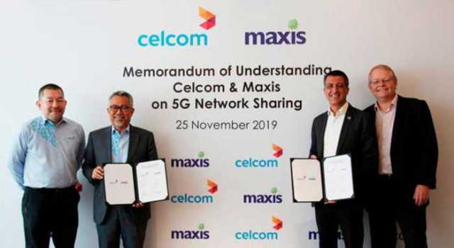Celcom dan Maxis rancang kerjasama berkongsi rangkaian 5G