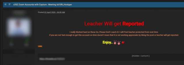 Lebih dari 500,000 Akaun Zoom yang dicuri didapati dijual di Dark Webl