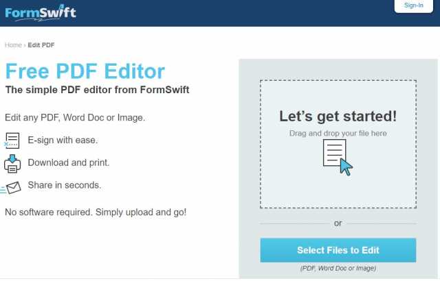 Aplikasi Percuma terbaik untuk Edit PDF Online tahun 2020