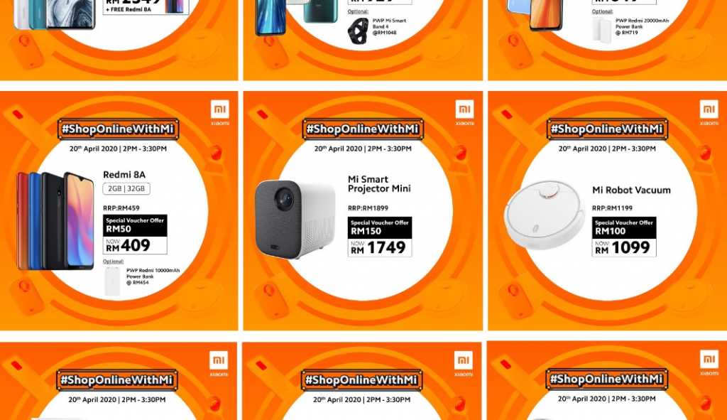 Xiaomi tawarkan Kod Promo Diskaun dalam livestream Promosi # ...