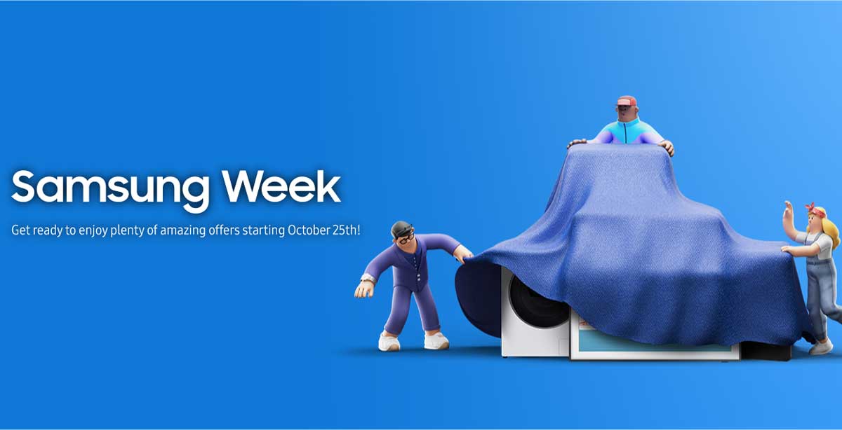 Samsung Week bermula 25 Oktober ini, Tawar Diskaun sehingga 75%
