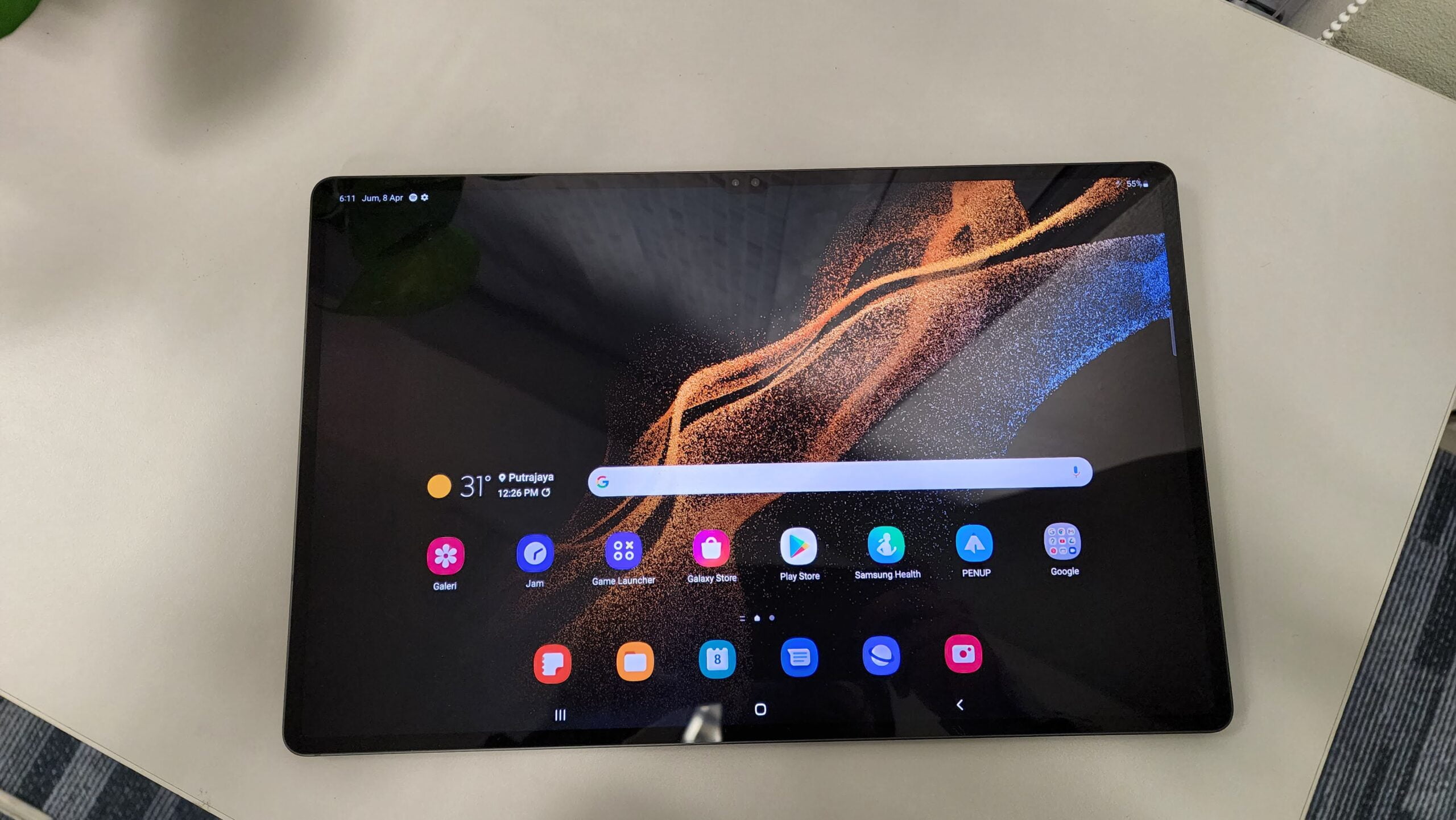 Nyahkotak Samsung Galaxy Tab S8 Ultra