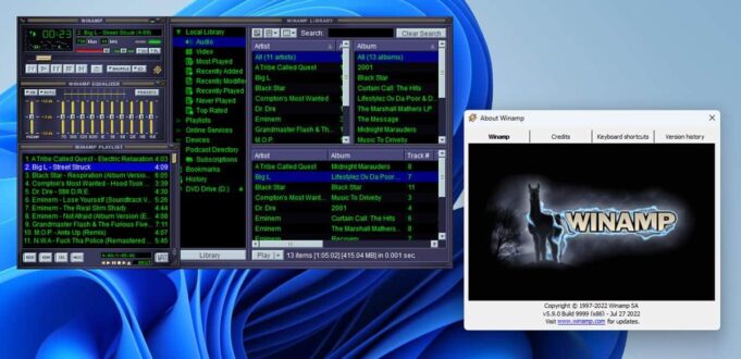 Winamp kini kembali lagi! Hadir dengan sokongan Windows 11 dan sedia ...