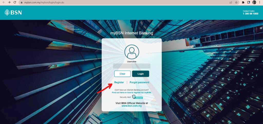 Cara mendaftar Perbankan Internet myBSN