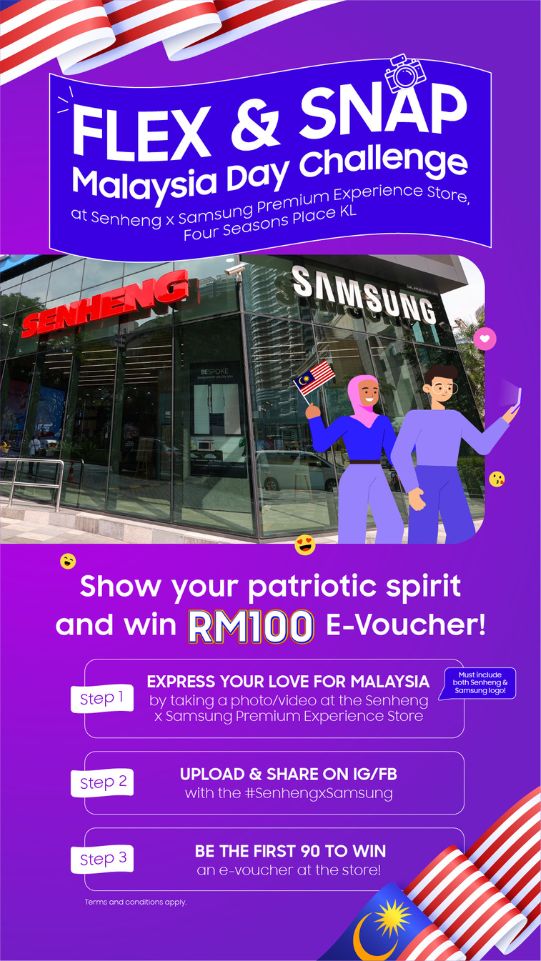 Menangi e-Baucar Eksklusif RM100 pada Hari Malaysia ini dalam FLEX ...