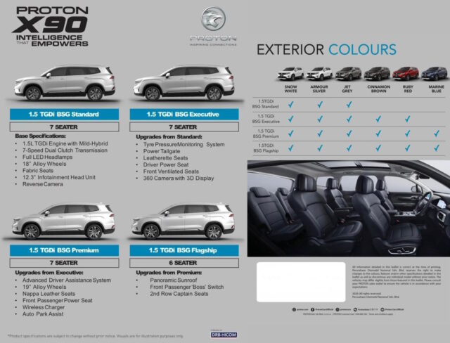 Proton X90 dilancarkan; Model Hibrid Pertama berharga dari RM123,800