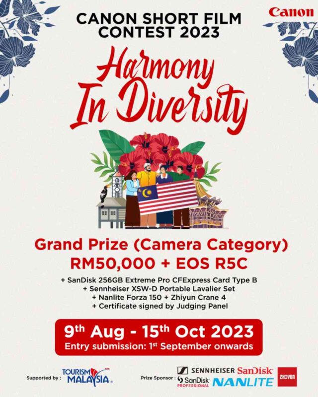 Pertandingan Filem Pendek Canon 2023: Memperkasakan Bakat Baharu ...