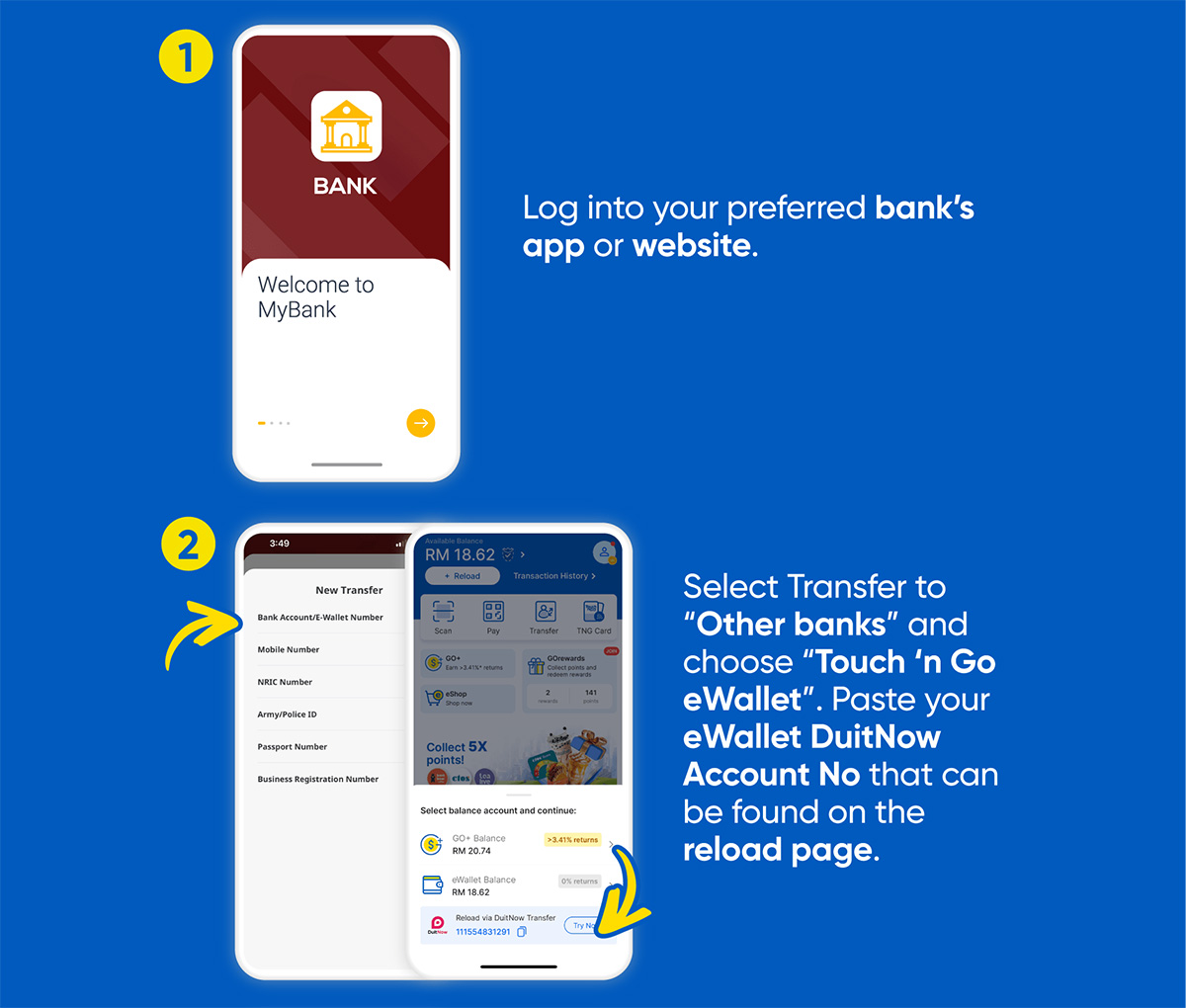 TnG eWallet akan kenakan Caj 1% untuk Semua Isian Semula Kad Kredit ...