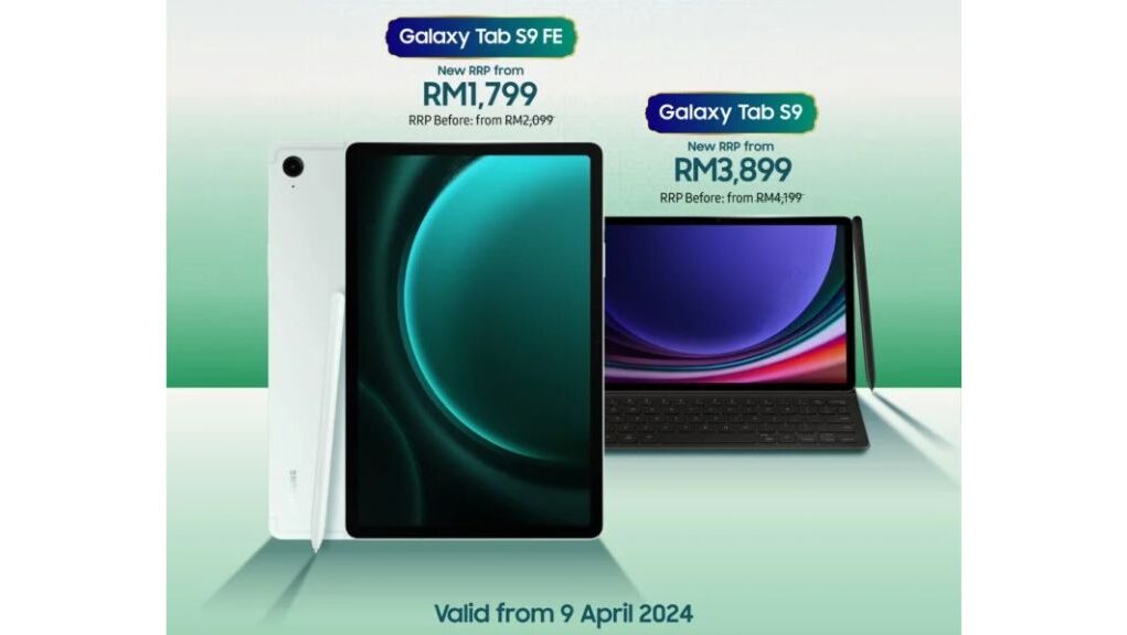 Samsung turunkan harga Tablet Siri Galaxy Tab S9 terpilih bersempena ...