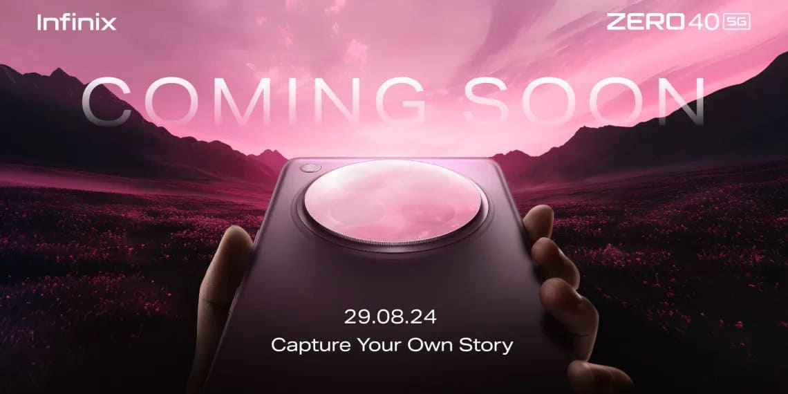 Infinix Zero 40 akan dilancarkan di Malaysia pada 29 Ogos ini