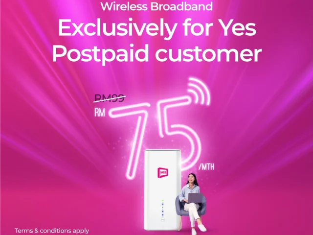 Pelan Wireless Broadband Gateway Yes 5G kini berharga RM75/bulan untuk ...