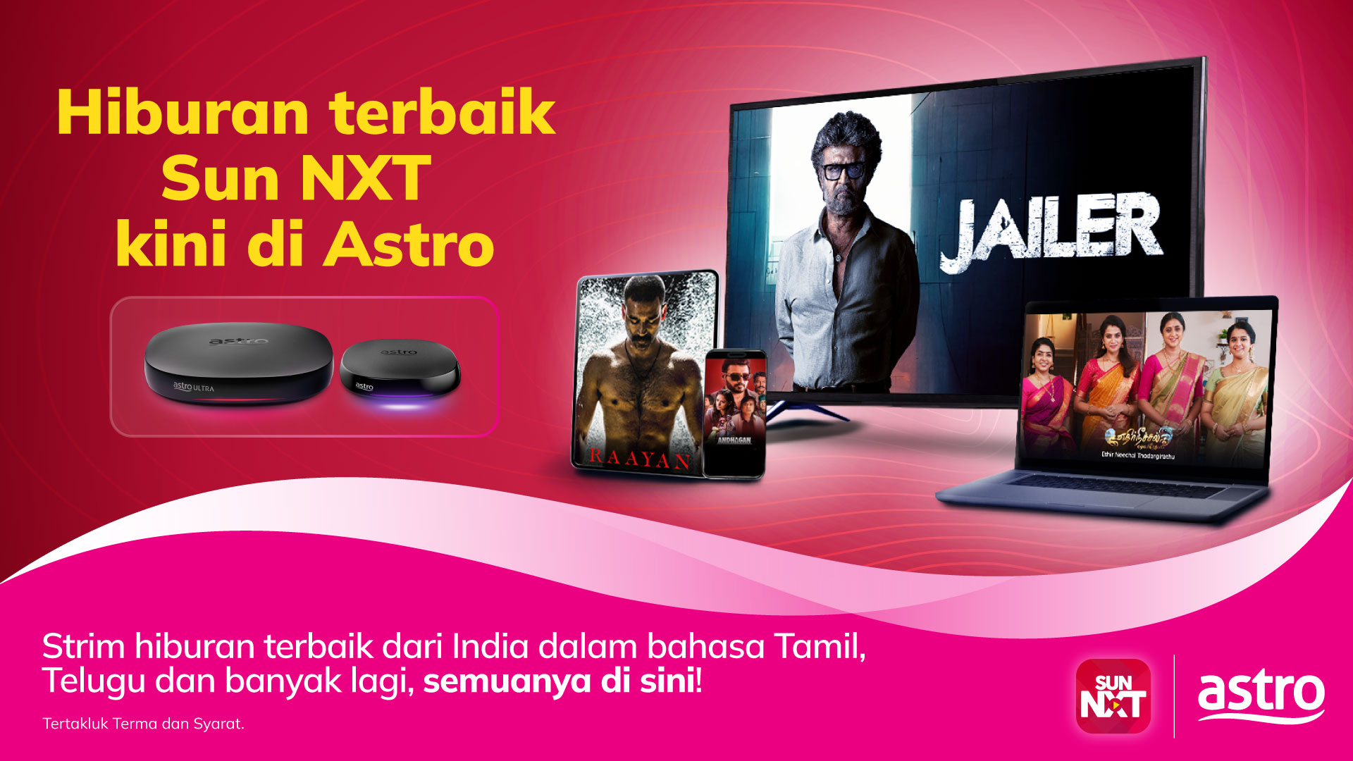 Astro Dan Sun NXT Bekerjasama Bawakan Hiburan India Terbaik Untuk ...