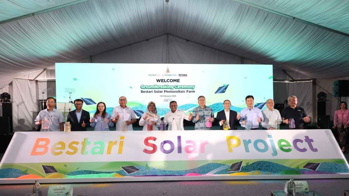 Selangor memulakan Pembinaan Projek Ladang Solar Terapung 300MW